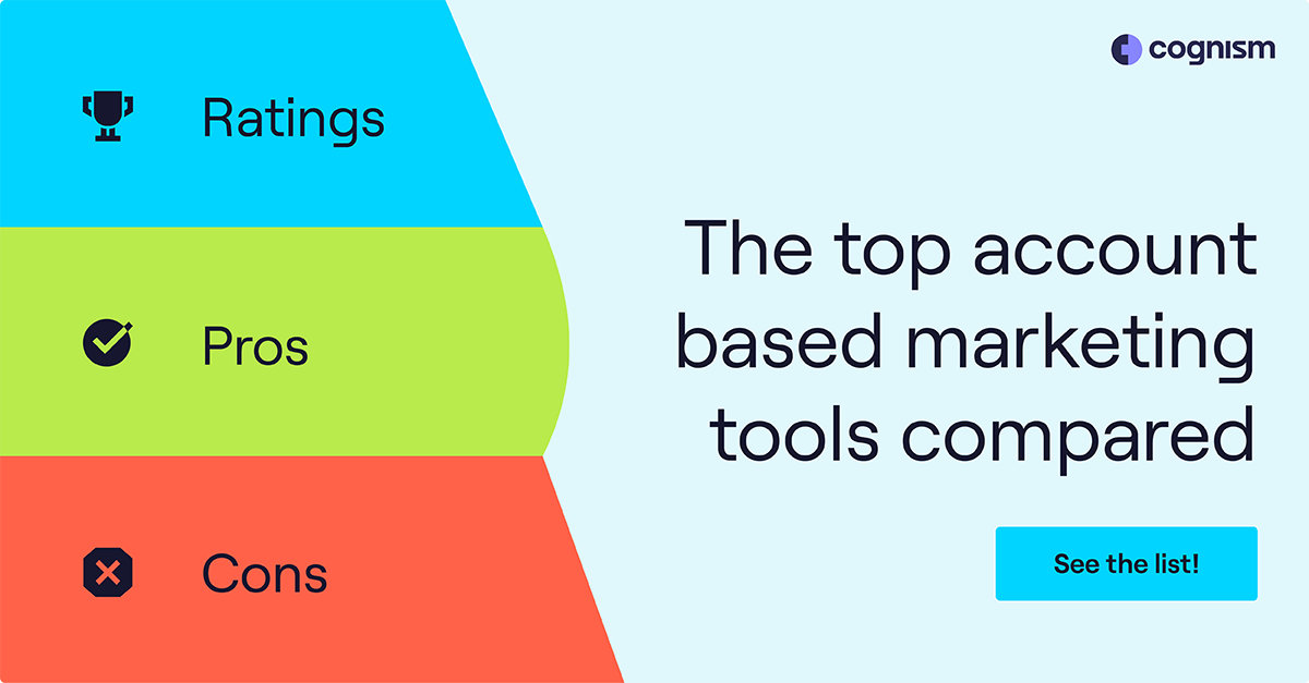 Top 17 Account Based Marketing Software: Compared (2026)